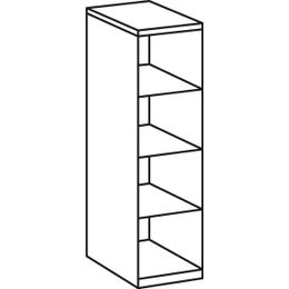 Kleiderschrank wimex, B:45cm H:208cm T:58cm, wei&szlig;, Schlafzimmer, Schr&auml;nke, "New York", in vielen Breiten, 208 oder 236cm hoch