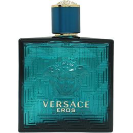 Versace Herren Eau de Toilette "Eros pour Homme", 100ml, blau, Parfüms, Holzig-orientalischer Duft mit Apfel, Tonkabohnen, Geranium & Vetiver.