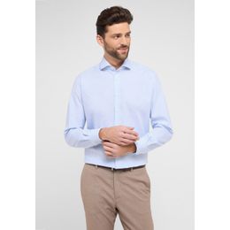 Eterna Herren Langarmhemd "MODERN FIT"hellblau, Gr. 43, Popeline, 100% cotton, Hemden, NON IRON (b&uuml;gelfrei)