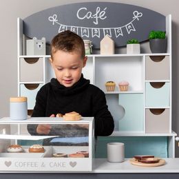 Musterkind Kinder Kaufladensortiment "Coffe & Cake Box, Vanilla", bunt, Holz, Kaufladensortimente