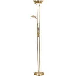 Searchlight Stehlampe "Mother & Child Floor Lamp", 1, &Oslash; 25,4cm H: 180cm, 1 Stk., gold, Wohnzimmer, Leuchten