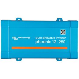 VICTRON ENERGY Wechselrichter "»Inverter Victron Phoenix 12/250 VE.direct IEC«", B:16,5cm H:8,6cm L:26cm, blau, Wandler, 250 W, 12 VDC