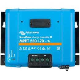 VICTRON ENERGY Solarladeregler "&raquo;Solar Charge Controller MPPT Victron SmartSolar 250/70-Tr&laquo;", B:18,5cm H:25cm T:9,5cm, blau, Spannungsregler