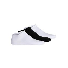 Hudson Damen Sneakersocken "Socken EASY&sup3; 3-PACK SNEAKER 3er Pack", Gr. 39, schwarz-wei&szlig;, Obermaterial: 80% Baumwolle CO. 17% Polyamid PA. 3% Elasthan