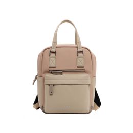 Tamaris Damen Rucksack "Rucksack TAS Gianna", rosa, Obermaterial: 60% Polyurethan PU. 40% Polyester PES., Rucksäcke