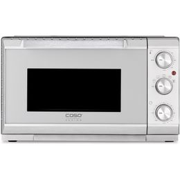 CASO GERMANY CASO Minibackofen "TO 20 SilverStyle", B:45cm H:27cm T:39,5cm, silber, Minibacköfen
