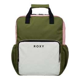 Roxy Damen Tagesrucksack "Schoolie", grün, Kunstfaser, Rucksäcke