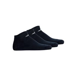Emporio Armani Herren Sneakersocken "Socken CASUAL COTTON 3er Pack", Gr. 43, blau, Obermaterial: 76% Baumwolle CO. 22% Polyamid PA. 2% Elasthan EL.,