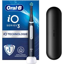 Oral-B Damen Elektrische Zahnbürste "iO Series 3", schwarz, Elektrozahnbürsten, Magnet-Technologie