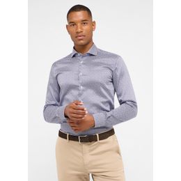 Eterna Herren Langarmhemd "SLIM FIT"dunkelblau, Gr. 42, Twill, 42% Baumwolle, 4% Elasthan, 54% Lyocell, Hemden, EASY IRON (bügelleicht)