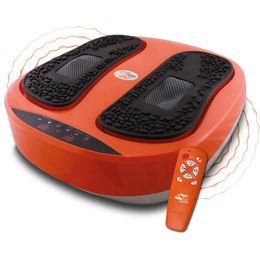 MediaShop Vibrationsplatte "VibroLegs", B:40cm H:14cm L:35cm, orange, Vibrationsplatten