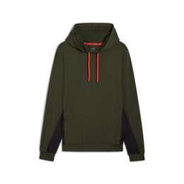 Puma Herren Kapuzensweatshirt "M CLOUDSPUN HOODIE", gr&uuml;n, Gr. L, Jersey, Obermaterial: 85% Polyester, 15% Elasthan, Sweatshirts