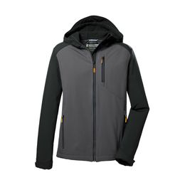 Killtec Herren Softshelljacke "KOS 265 MN SFTSHLL JCKT", schwarz, Gr. L, Oberstoff: Oberseite: 90% Polyester, 10% Elasthan, R&uuml;ckseite: 100%