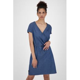 alife and kickin ALIFE & KICKIN Damen Sommerkleid "Damen OrnellaAK DNM", blau, Gr. XS, 98% Baumwolle, 2% Elasthan, Kleider