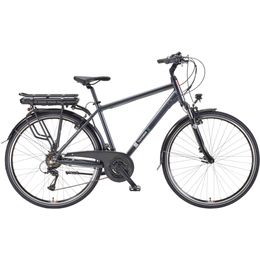 Telefunken E-Bike "E-Trekking Expedition XT485 Herren", 48cm, 28 Zoll (71,12cm), grau, Elektrofahrräder, Pedelec, Elektrofahrrad, Trekkingrad,
