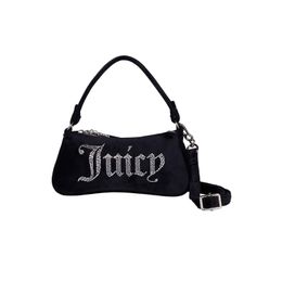 Juicy Couture Kinder Schultertasche "KIMBERLY SMALL HOBO. Damen", schwarz, Polyester, Taschen, Schultertasche Damen, Mini Bag, Handtasche, Fashion,