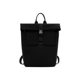 Emily & Noah EMILY & NOAH Damen Rucksack "Rucksack E&N Pessac RUE 09", schwarz, Obermaterial: 60% Polyurethan PU. 40% Polyester PES., Rucksäcke