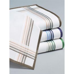 Damen Taschentuch, bunt, gemustert, Baumwolle, Modet&uuml;cher