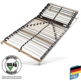 Lattenrost Beco, B:140cm H:8,5cm L:200cm, bunt, Lattenroste, "Universal LR-K H 5", extra stabil in H&auml;rte 5 = extrafest