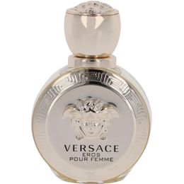 Versace Damen Eau de Parfum "Eros pour Femme", 50ml, gold, Parfüms, Fruchtiger Damenduft mit Mandarine, Himbeere, Jasmin und Patchouli.