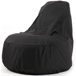 Sitzsack MAGMA HEIMTEX, B:95cm H:90cm, schwarz, Polyester, Kinderzimmer, Sitzsäcke, "Swing Schutzhülle"