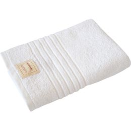 Handtuch Dyckhoff, B:50cm L:100cm, wei&szlig;, Frottier, Obermaterial: 100% Baumwolle, Handt&uuml;cher, "Nature"