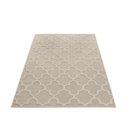 Outdoorteppich, B:120cm H:8mm L:170cm, beige, Ayyildiz Teppiche, Polypropylen, Teppiche, "PATARA 4951", L&auml;ufer / Pflegeleicht / Strapazierf&auml;hig / In-