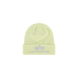Herren Skim&uuml;tze "3D Beanie", gr&uuml;n, Alpha Industries, Obermaterial: 100% Polyacryl, M&uuml;tzen