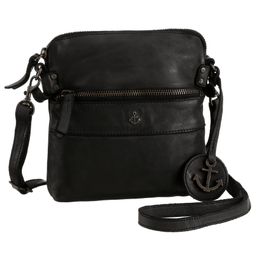 Harbour 2nd Damen Handtasche "Taliza2", grau, Leder, Taschen, Handtasche Damen Umhängetasche Schultertasche mit Logoanhänger
