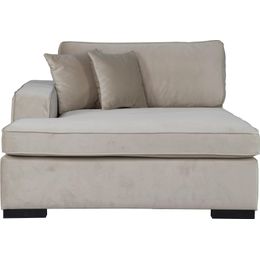 Sofaelement Home Affaire, B:110cm H:86cm T:160cm, beige, Polsterelemente, "Skara", Modul zum eigenen Zusammenstellen, in vielen Bezugsqualit&auml;ten