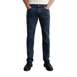 Marc O'Polo MARC O'POLO Herren Regular-fit-Jeans "aus Bio-Baumwoll-Mix", schwarz, Gr. 32, unifarben, Obermaterial: 99% Baumwolle, 1% Elasthan, Jeans