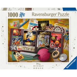 Ravensburger Kinder Puzzle "Disney Mickey Mouse, 1970 Mickey Moments", bunt, B:70cm H:50cm, Puzzles, Made in Germany