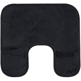 G&ouml;zze Badematte G&Ouml;ZZE, H:18mm, schwarz, Polyester, Badematten, "Rio Premium", Badteppich, Uni Farben, waschbar, rechteckig & rund erh&auml;ltlich