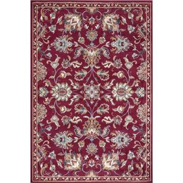 Teppich Hanse Home, B:160cm H:8mm L:235cm, rot, Jute, Polyester, Polypropylen (PP), Wohnzimmer, Teppiche, "Caracci", L&auml;ufer, Orientalisch, Kurzflor,