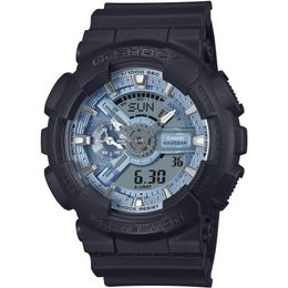 Casio G-SHOCK Herren Chronograph, schwarz, Armbanduhren, Quarzuhr, Armbanduhr,Herrenuhr,digital,bis 20 bar wasserd.Resinarmband