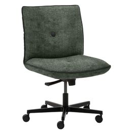 mayer Sitzmöbel Drehstuhl MAYER SITZMÖBEL, B:58cm H:89cm T:64cm, grün, Stoff, Esszimmer, Stühle, "myCOSYWORXX Homeoffice Sessel", besonders bequem gepolstert
