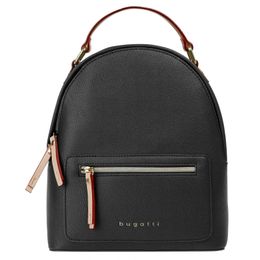 Bugatti Damen Cityrucksack "ELLA", schwarz, Kunstfaser, unifarben, Rucksäcke