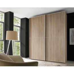 Schwebet&uuml;renschrank STAUD, B:188cm H:222cm T:68cm, braun, Holzwerkstoff, Schr&auml;nke, "Sinfonie Plus, edles Design in hochwertiger Qualit&auml;t, Made in