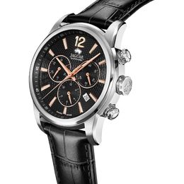Jaguar Kinder Chronograph "Acamar", schwarz, Armbanduhren, Armbanduhr, Quarzuhr, Herrenuhr, Saphirglas, Stoppfunktion