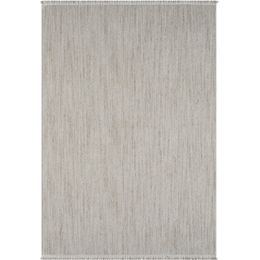 Teppich, B:200cm H:7mm L:290cm, beige, MyFlair M&Ouml;BEL & ACCESSOIRES, Polyester, Wohnzimmer, Teppiche, "Ava", Uni Farben, meliert, Sisal-Optik, auch in
