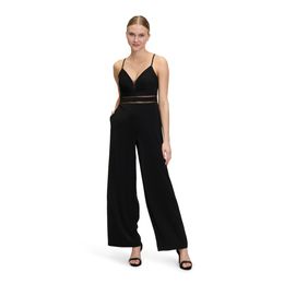 Vera Mont Damen Overall "Damen Jumpsuit mit Cut-Outs", schwarz, festlich, Gr. 44, Obermaterial: 100% Polyester. Besatz: 100% Polyamid. Futter: 100%