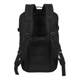 Travelite Damen Laptoprucksack "PATHWAY Allround", schwarz, Polyester, Rucks&auml;cke, Aufsteckfunktion Freizeitrucksack Allrounder