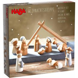 Haba Kinder Spielfigur "Weihnachtskrippe", braun, Holz, Spielfiguren, ; Made in Germany