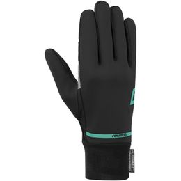 Reusch Damen Skihandschuhe "Hike & Ride STORMBLOXX TOUCH-TEC ", bunt, Gr. 8,5, mehrfarbig, 65% Polyamid, 15% Polyester, 10% Ziegenleder, 10%