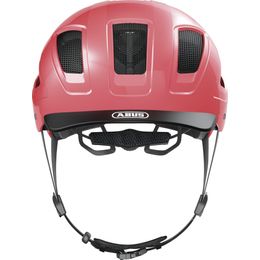 Abus Fahrradhelm "HYBAN 2.0", M Kopfumfang: 52cm - 58cm, orange, Helme