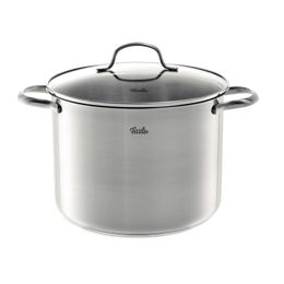 Fissler Kochtopf "San Francisco", &Oslash; 24cm + H&ouml;he 19cm, silber, T&ouml;pfe, die H&ouml;he des Topfes ist inkl. Deckel angegeben
