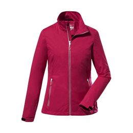 Killtec Damen Softshelljacke "KOS 7 WMN SFTSHLL JCKT", rosa, Gr. 34, Oberstoff: 100% Polyester, Jacken, Softshelljacke: wasserabweisend,
