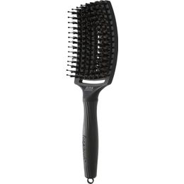 Olivia Garden Haarentwirrbürste "Fingerbrush Combo S", Durchmesser x Breite x L: Ø 4mm x 5cm x 27cm, schwarz, Kunststoff, B:5cm L:27cm Ø:4mm,