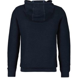 Ragman Herren Rundhalspullover, blau, Gr. L, 100% Baumwolle, Pullover