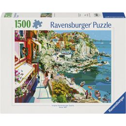Ravensburger Kinder Puzzle "Verliebt in Cinque Terre", bunt, B:80cm H:60cm, Puzzles, Made in Germany